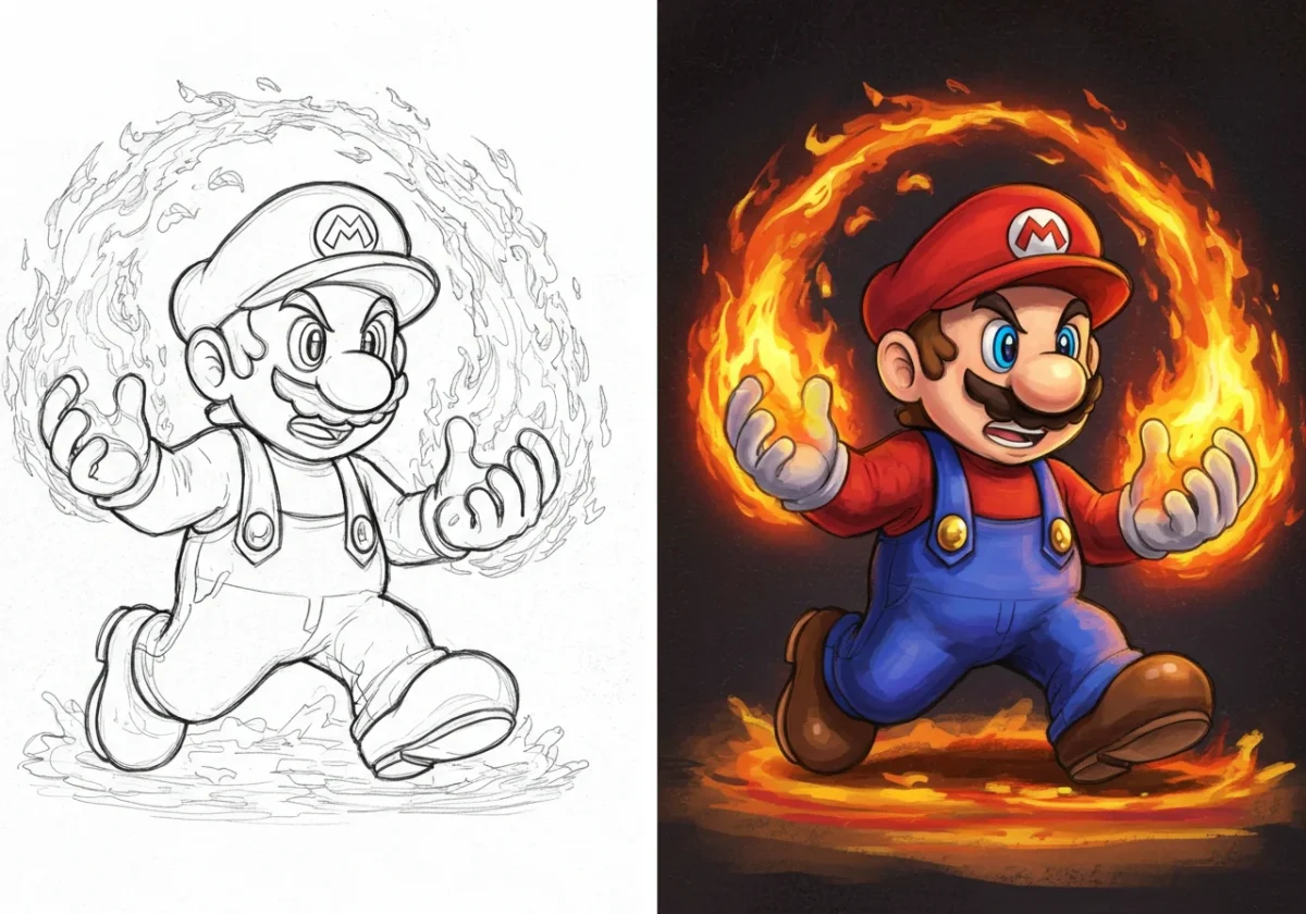 mario coloring pages Free PDF Printables